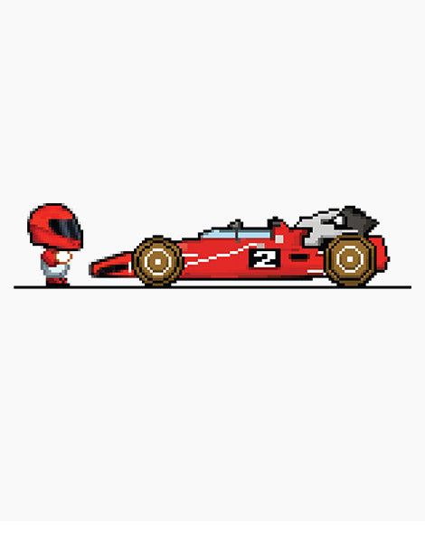 8 Bit Indy Race Car T Shirts + Hoodies | I Crave Cars