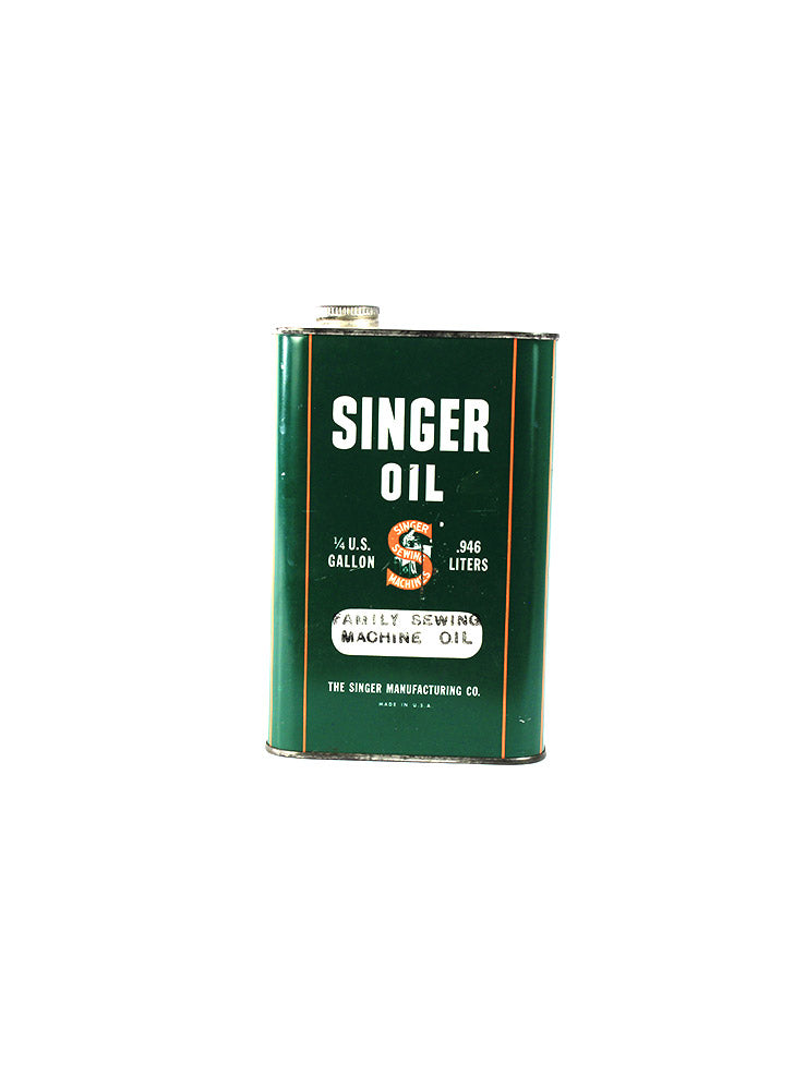 Vintage Oil Cans - Singer Sewing Machine Oil | I Crave Cars